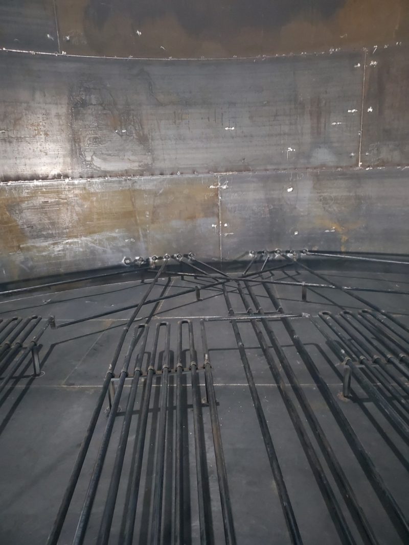 AC Tank Conversion & Coil Replacement for Asphalt Plants