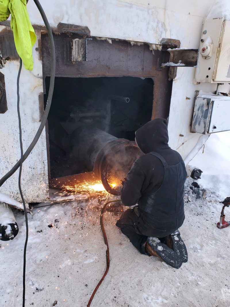 AC Tank Conversion & Coil Replacement for Asphalt Plants