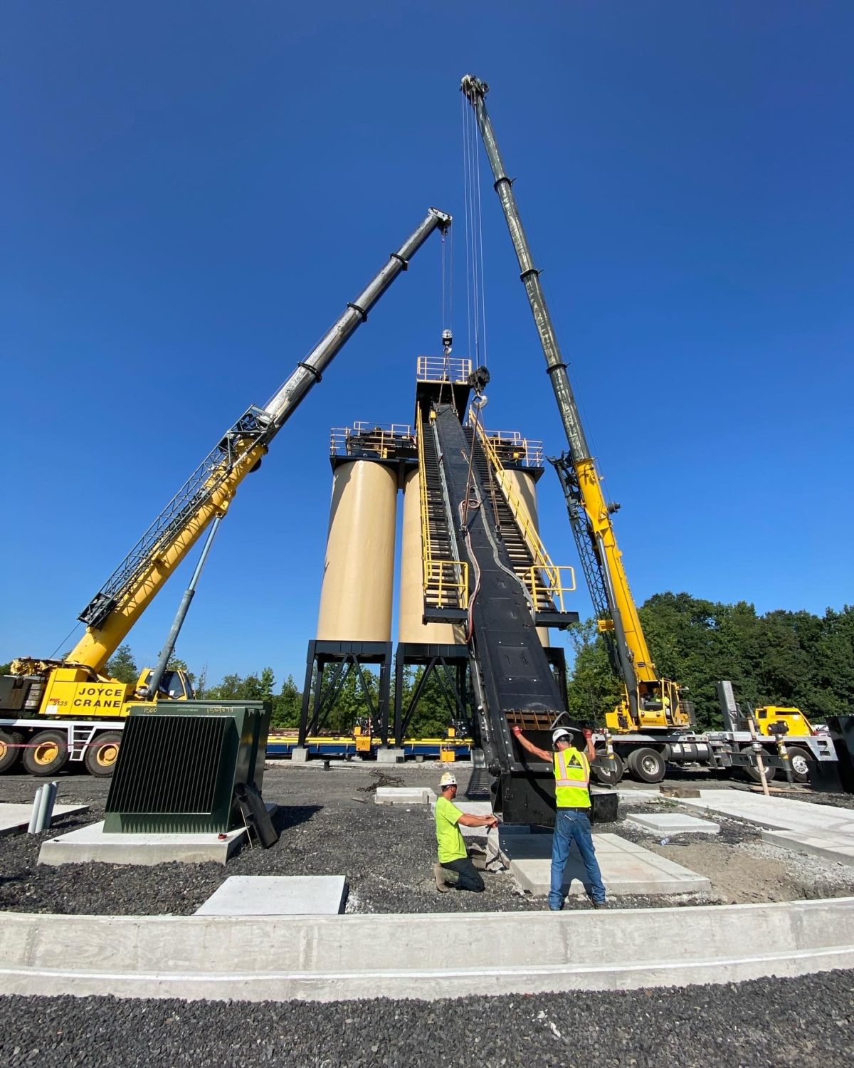 Asphalt Plant Construction | Motion Engineering Inc.